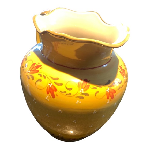 Demdaco | Art | Bienvenue By Demdaco 96 Oz Pitcher Vintage Terry Tique ...